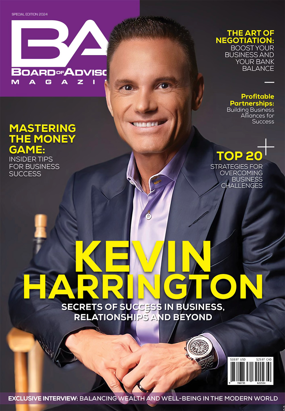 Special Edition - Kevin Harrington | Board of Advisors Magazine